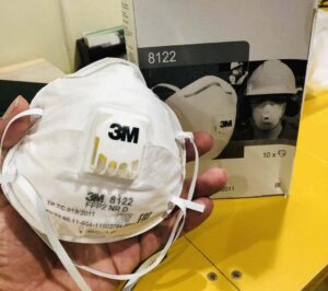 3M 8122 Particulate Respirator (FFP2) – Work Station Technology
