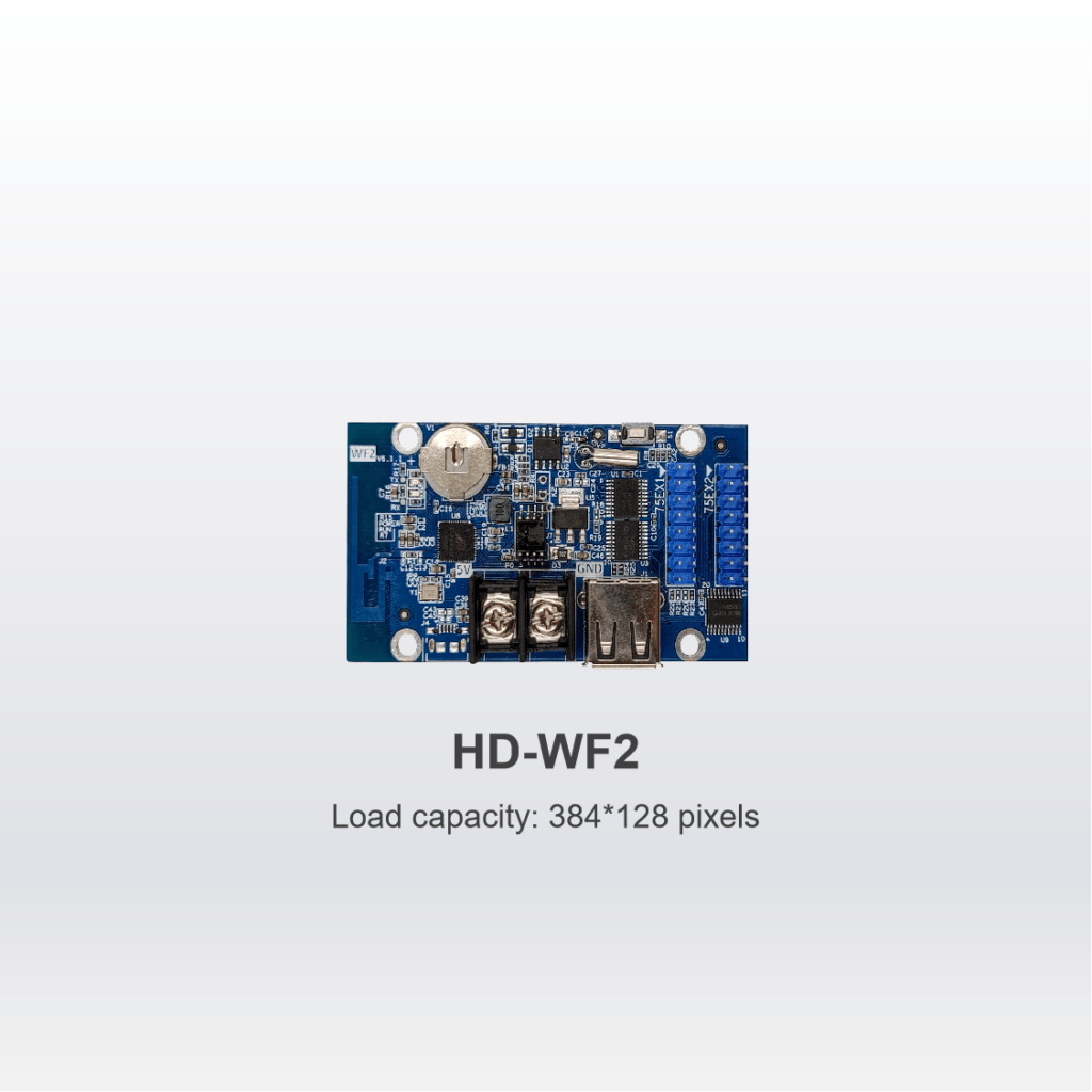 HUIDU HD-WF2 Full Color WiFi Controller – Work Station Technology