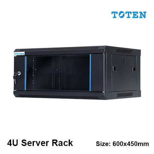 Toten-4U-600×450-Wall-Mounted-Close-Rack – Work Station Technology