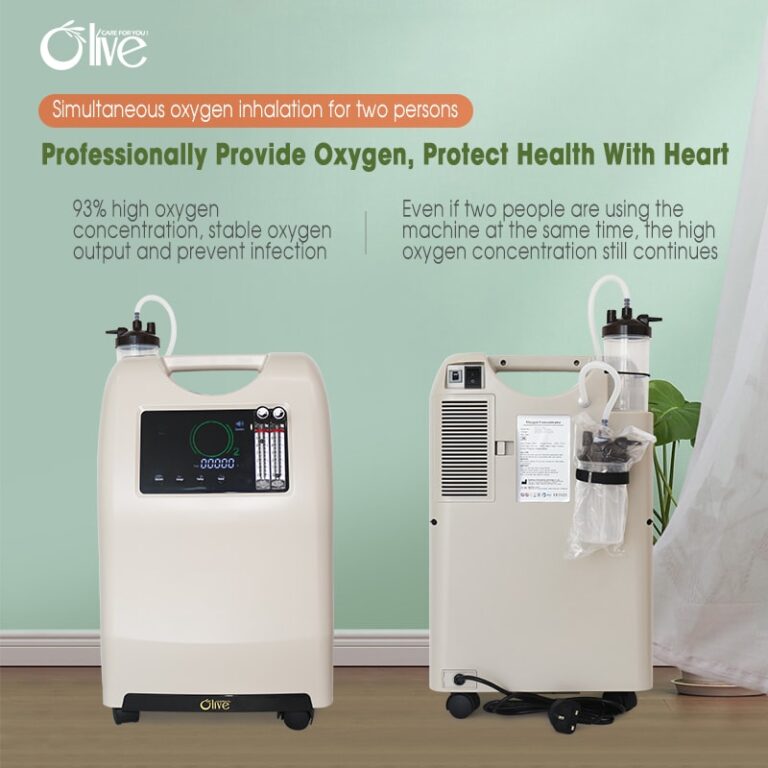 Olive OLV-10 Medical Dual Flow Oxygen Concentrator – 10L – Work Station ...